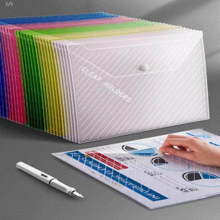 A4 Letter Waterproof Large Capacity File Folders for Storing Files ...