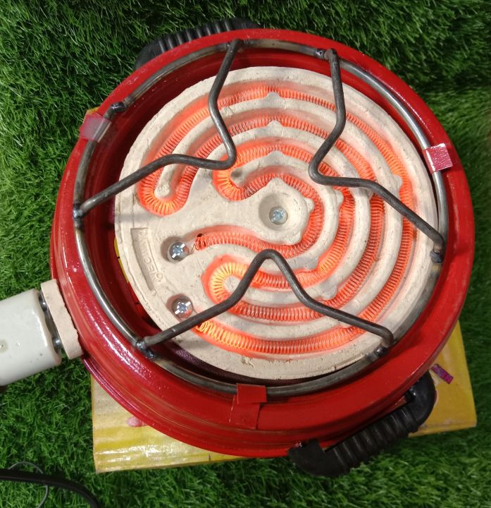 Free Wire With Electric Chula and 1000 watt Heater AND Electric stove ...