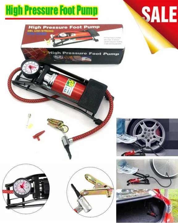 Multi-Purpose Foot Pump – From Cars to Sports Balls, We’ve Got You ...