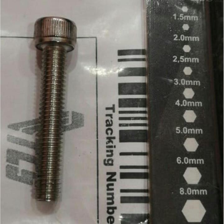 Stainless Steel SS Allen Key Bolt M3x15mm (Pack of 20pcs) | Daraz.pk