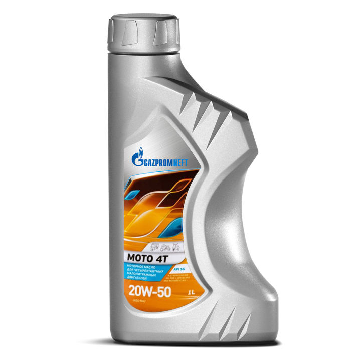 Gazpromneft MOTO 4T 20W-50 1 Liter High Quality Mineral Based ...