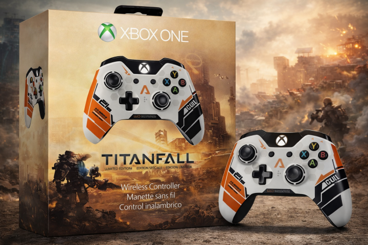 Original Xbox One Wireless Controller – Titanfall Limited Edition for ...