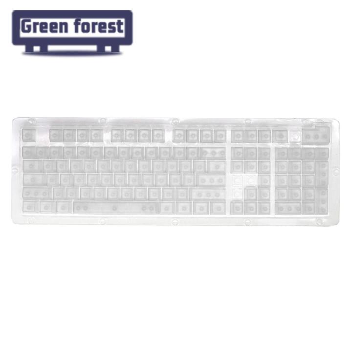 Green forest Mechanical Keycaps Ergonomic Gaming Computer Keyboard Caps ...