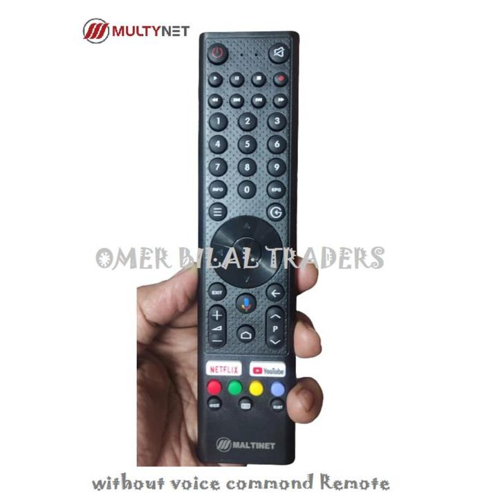 MultyNet SMART LED TV Remote Control Without Voice command with YouTub ...