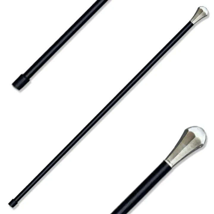 Pommel Handle Walking Stick_Elegant walking cane, Traditional grip ...
