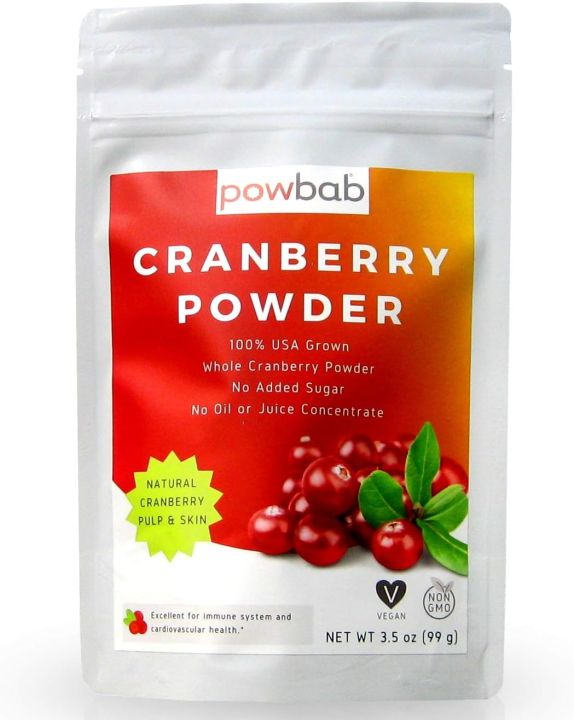 Cranberry Powder from 100% USA Grown Organic Dried Cranberries. No ...