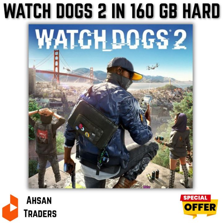 Watch Dogs 2 – Open World Action Game – Pre-installed in 160GB Hard ...
