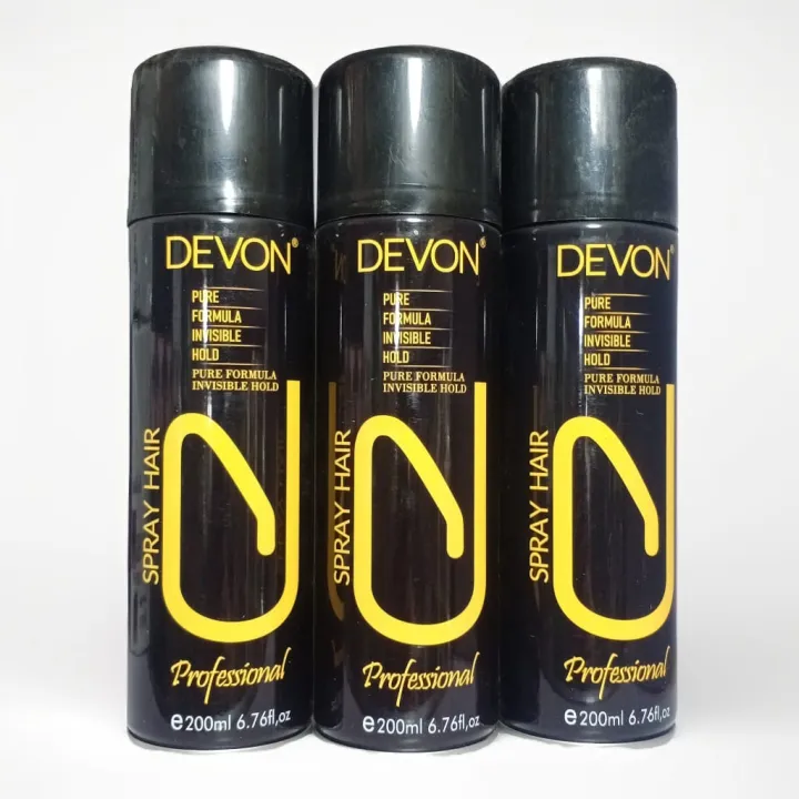 Hair setting/Fixing spray long lasting with no greasy residue formula ...