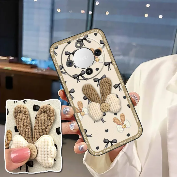 3D Shockproof Phone Case For Honor X70/X9D 5G Silicone Soft case Plush ...