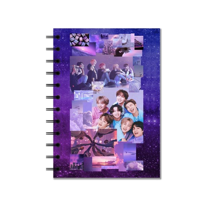 PaperCuts BTS Army galaxy - A5 Spiral NoteBook Soft Cover 150 Pages ...