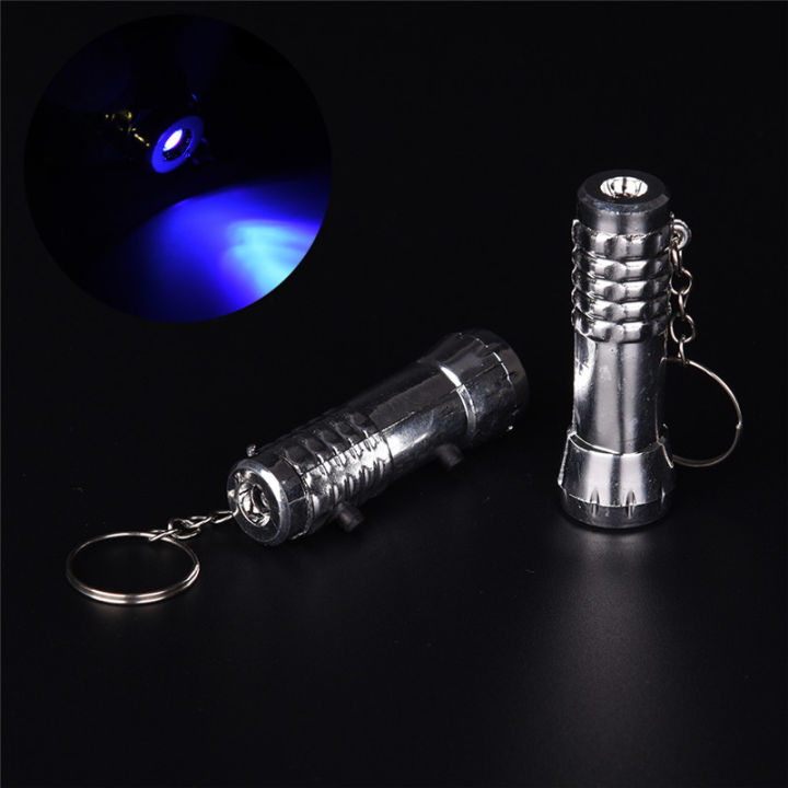 Dual-use UV Ultra Violet LED Flashlight Blacklight Light Inspection ...