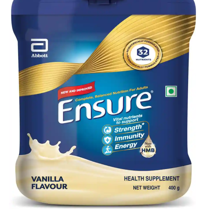 Ensure Vanilla Nutrition Supplement Powder 400g Tin | Complete Balanced ...