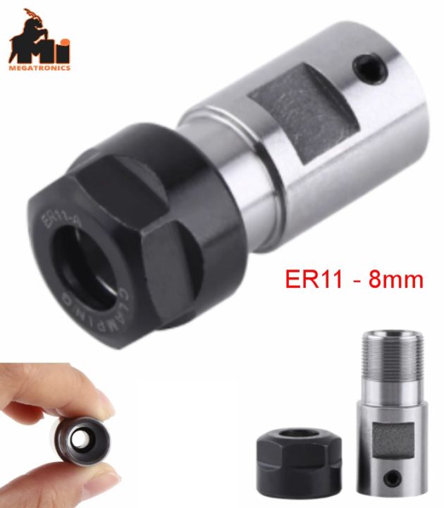 CNC spindle ER11 collet chuck motor extension rod | Daraz.pk