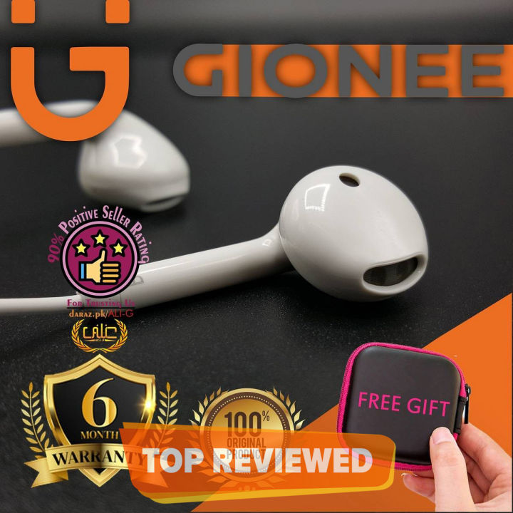 Gionee Wired Earphone Mobile Handsfree for Gaming PUBG Hand Free with ...