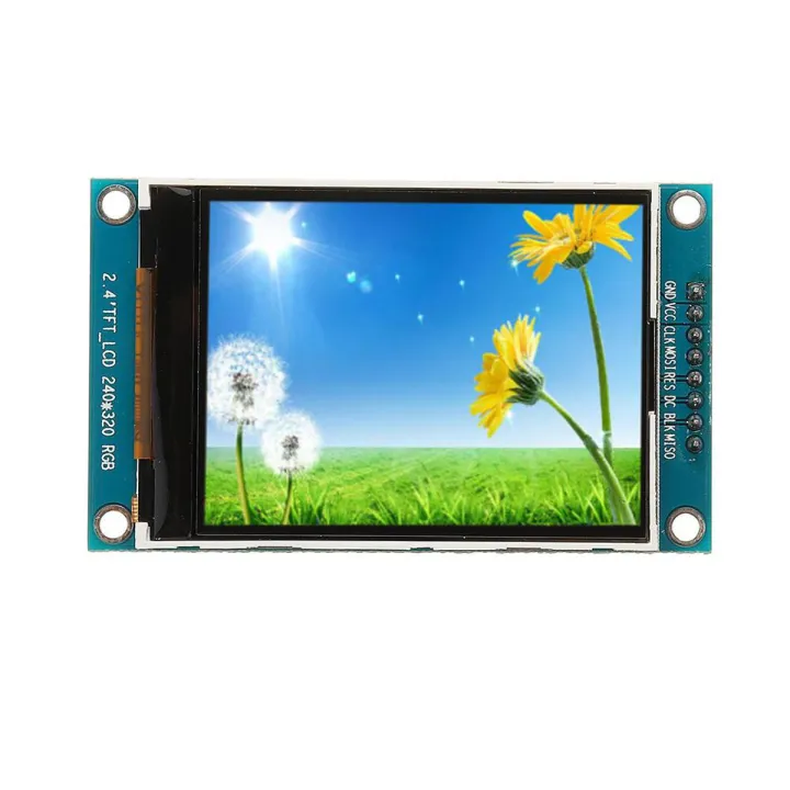 HD Tools DIY 2.4 inch LCD screen 2.4 inch TFT LCD SPI serial module TFT color screen provides ...