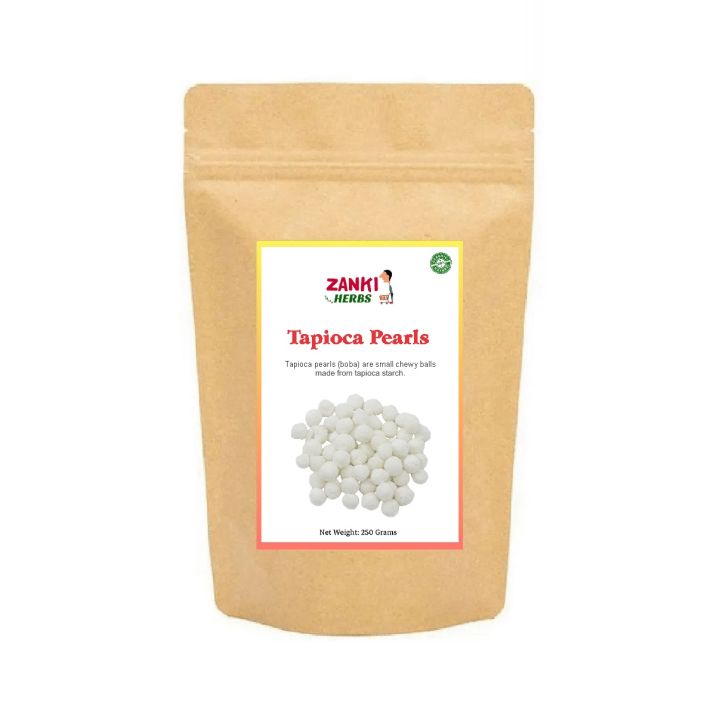 Tapioca Pearls (100% pure) 250 Grams | Daraz.pk