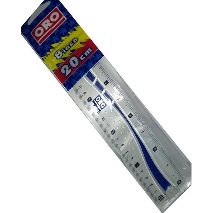 8 Inch Plastic Ruler Scale Art # 321 (1 Pcs) | Daraz.pk