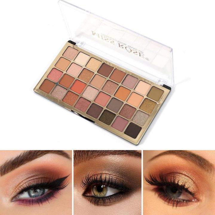 32 Color Mix Eyeshadow Palette – Professional Long-Lasting Highly ...