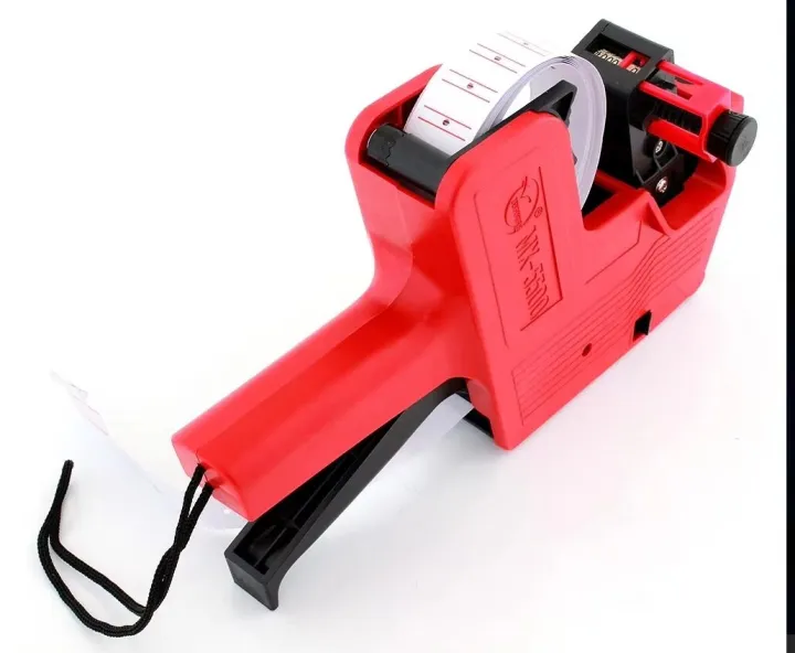 8 Digit Price Tag Machine Labeller + 10 Label Stickers Roll + 1 Ink ...