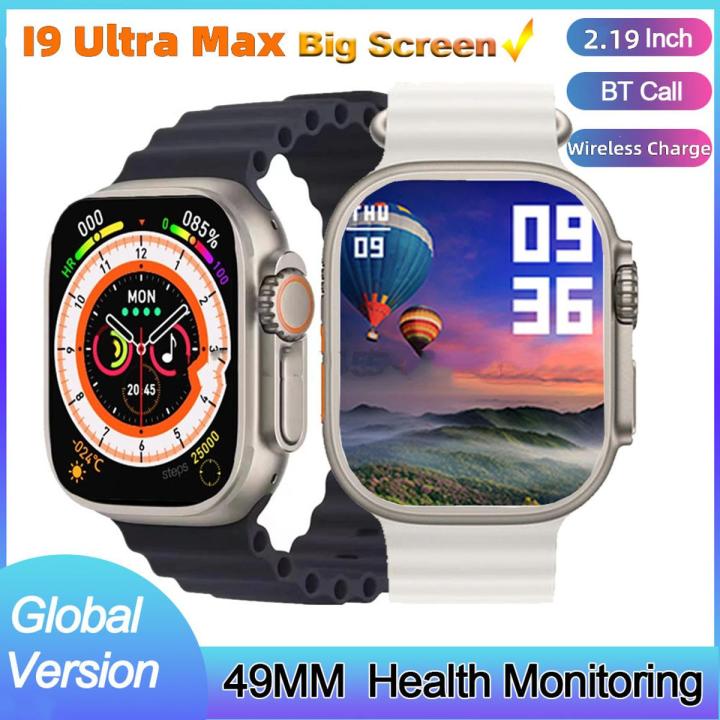 I9 Ultra Max Smart Watch Bluetooth Call Health Monitor Sport Fitness Smart Watches Men Women 2. ...