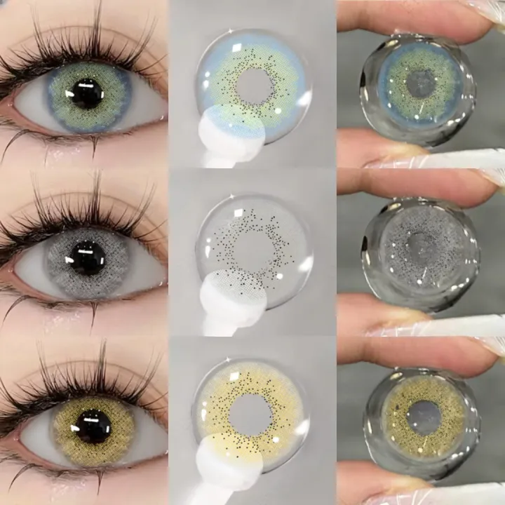 Color lens Eye Lenses With Container + free water kit / disposable ...