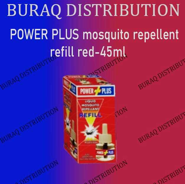 POWER PLUS MOSQUITO REPELLANT REFILL RED - 45 ML | Daraz.pk