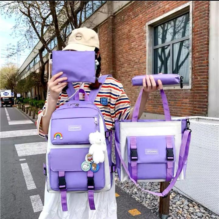 High Quality Bags For Girls | 4 Piece Set Bags For Girls School Bags ...
