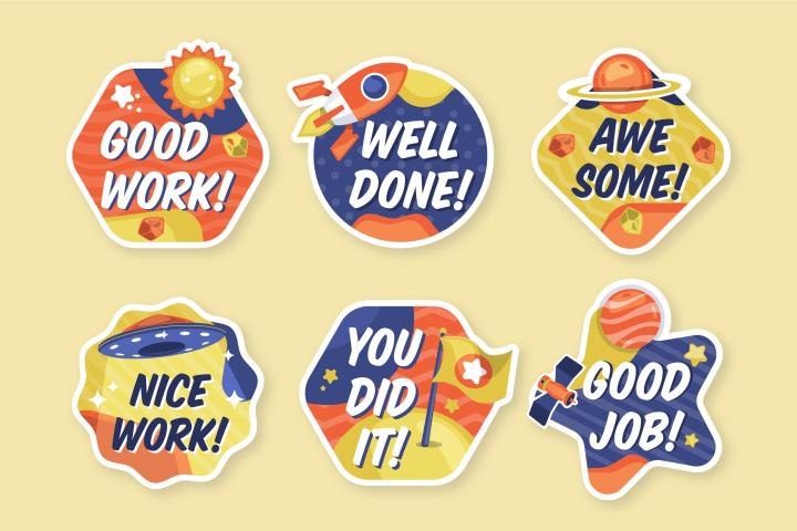 “Achievement Stars Reward Stickers – Celebrate Success with Fun and ...