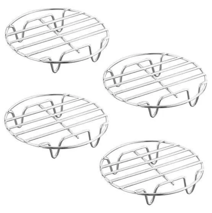 Stainless steel steamer, handi stand, pot stand in medium size | Daraz.pk