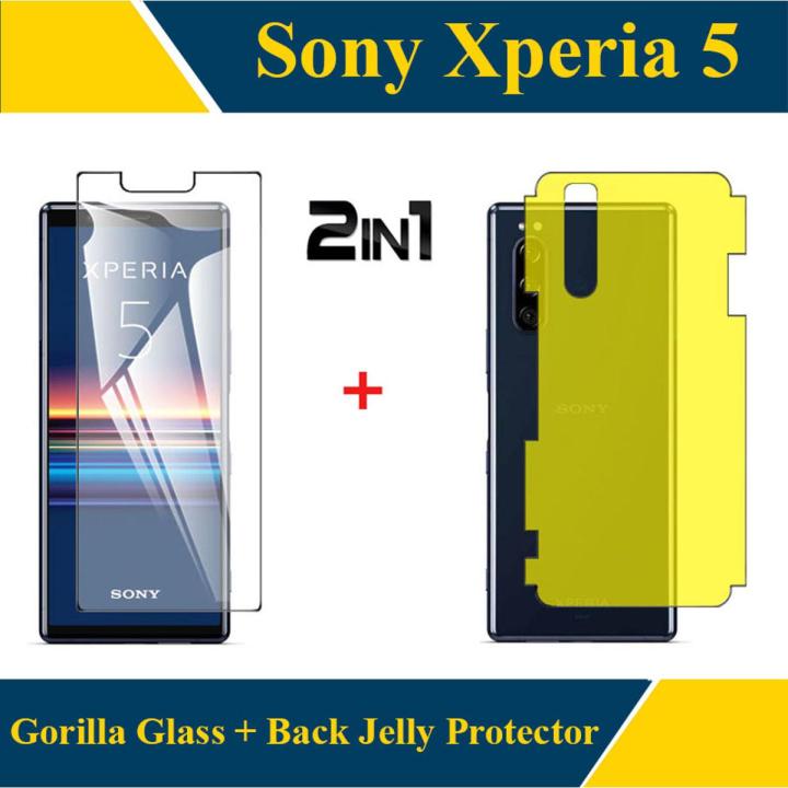 Pack of 2 - Sony Xperia 5 Tempered Glass Screen Protector Flexible 9H ...
