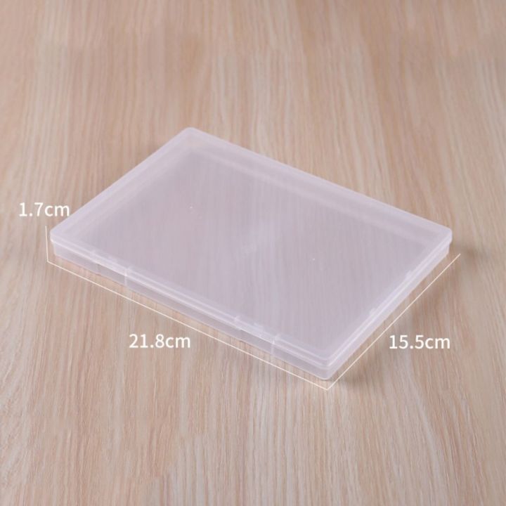 Storage Supplies Container Case Rectangular Plastic Clear Storage Box ...