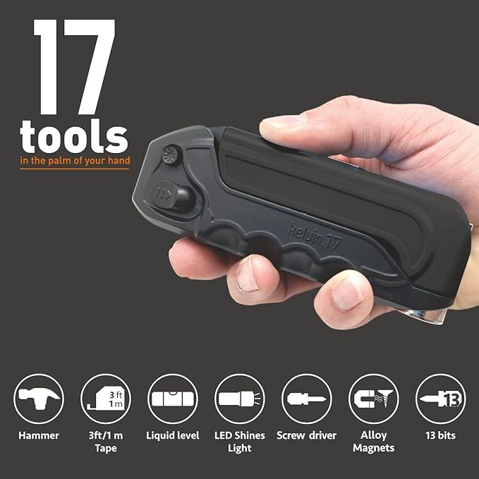 17 In 1 Multi-Purpose Tool Clever Buddy || Multipurpose Tool Kit || Toolkit || All in 1 Tool Kit ...