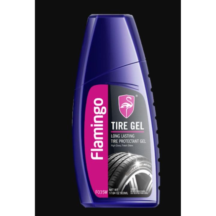Flamingo Tyre Gel Long Lasting Tyre Protectant Gel 500 ML | Daraz.pk