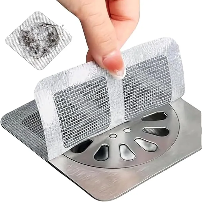 ZR/DRAIN NET PACK OF 10/Drain Strainer Jali for Kitchen Basin, Bathroom ...