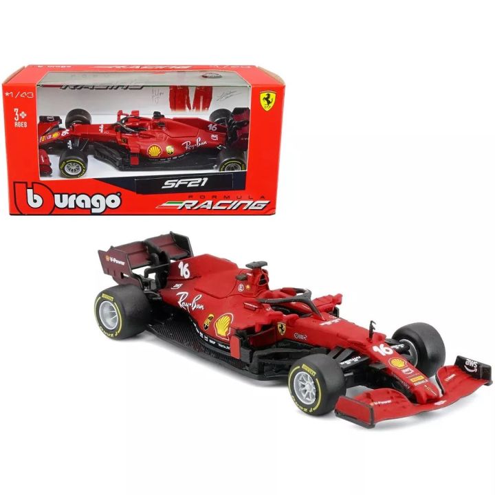 Bburago 1:43 Bburago 1:43 Scale Ferrari F1 Motor Racing Diecast Metal ...