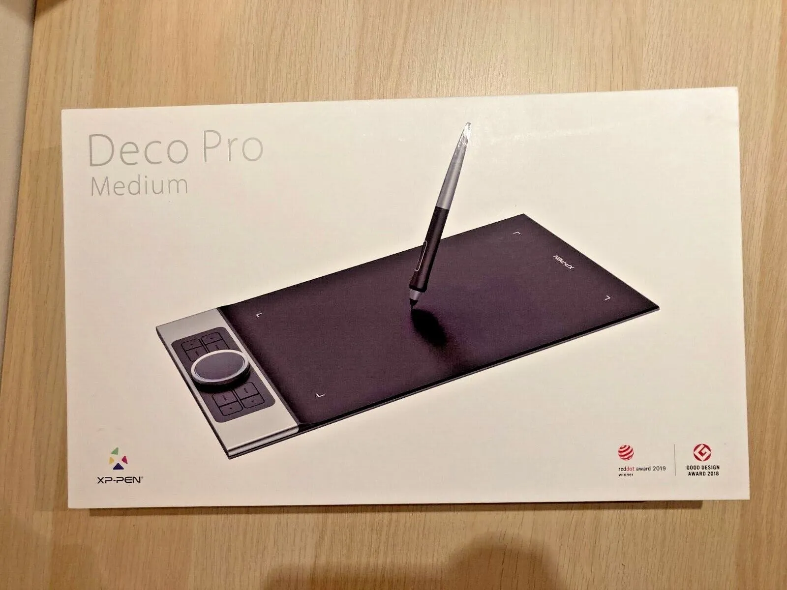XPPen Deco Pro Medium Graphics Drawing Tablet Ultrathin Digital Pen ...