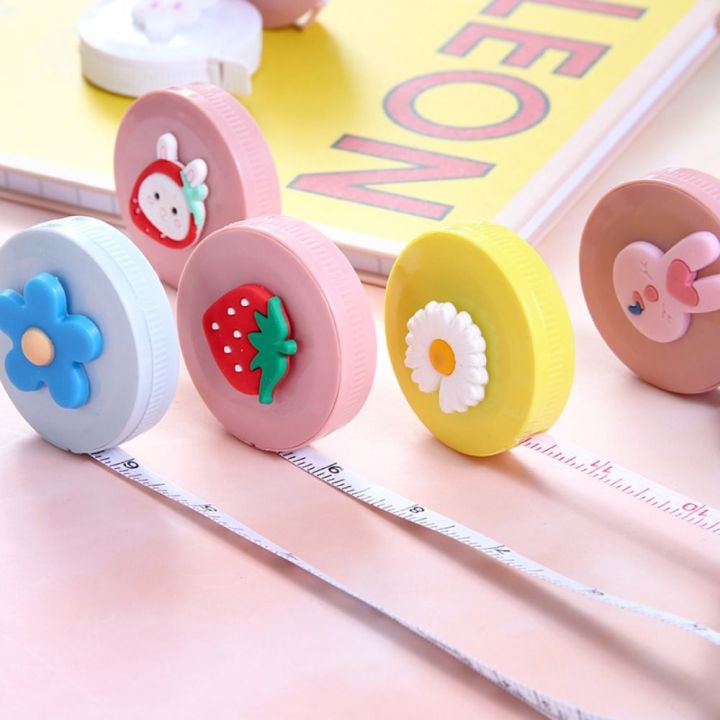 Portable Mini Cartoon Tape Measure Cute Soft Tape Ruler Creativity Home ...