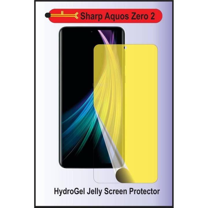 Sharp Aquos Zero 2 Screen Protector Hydrogel Jelly Clear | Daraz.pk