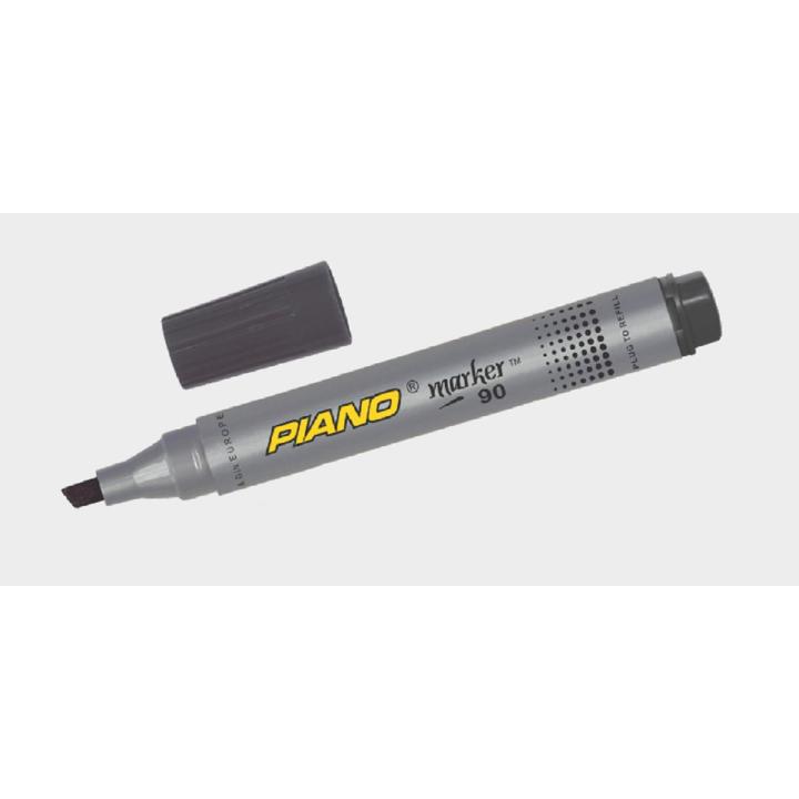 Piano Permanent Marker Round Tip - Black | Daraz.pk