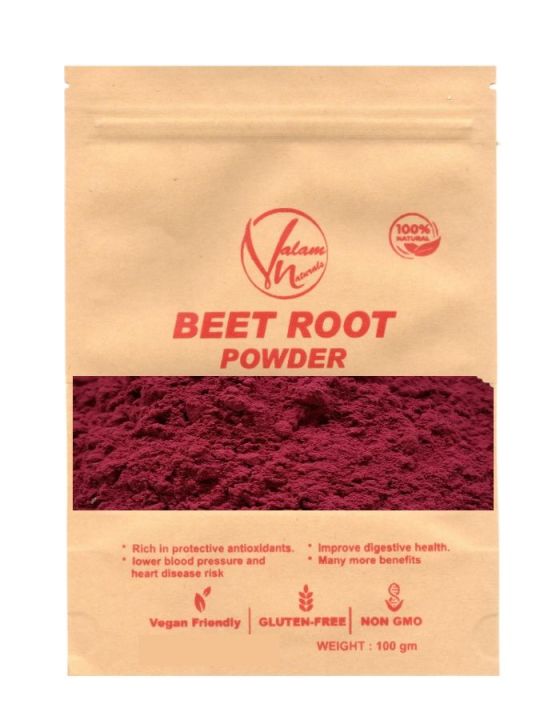 Organic Beetroot Powder / Chukandar Powder Best for Skin & Hair 90 gram ...