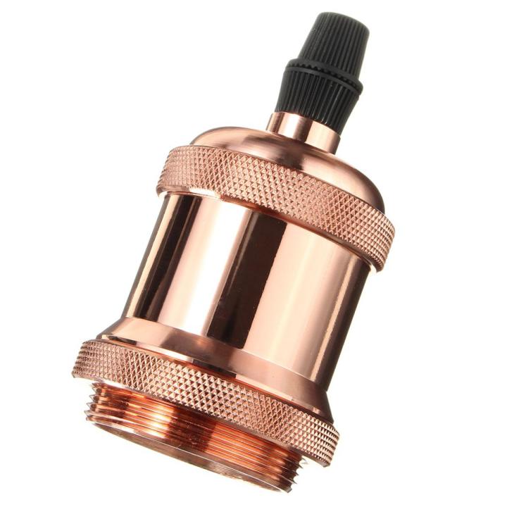 E27 E26 Vintage Retro Edison Screw Bulb Socket Lamp Holder Light ...