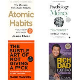 Atomic Habits, The Psychology Of Money, The Subtle Art Of Not Giving A ...