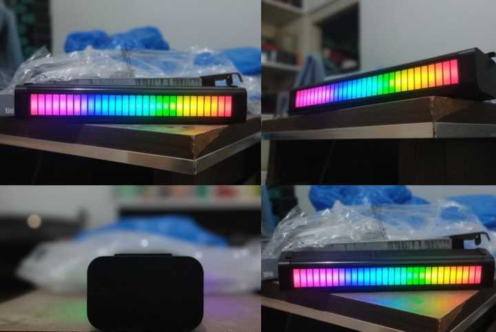 Sound Reactive RGB light Bar Best for gaming setup | Daraz.pk