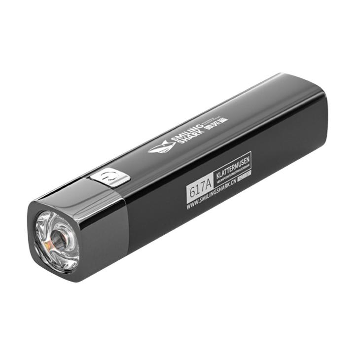 Handheld Spotlight Compact Double Light Sources USB Flashlights | Daraz.pk