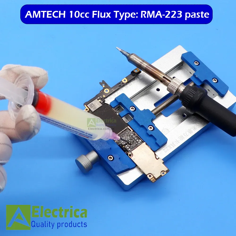 pack of 5 pcs of Best Quality AMTECH 10cc Flux Type: RMA-223 Soldering ...