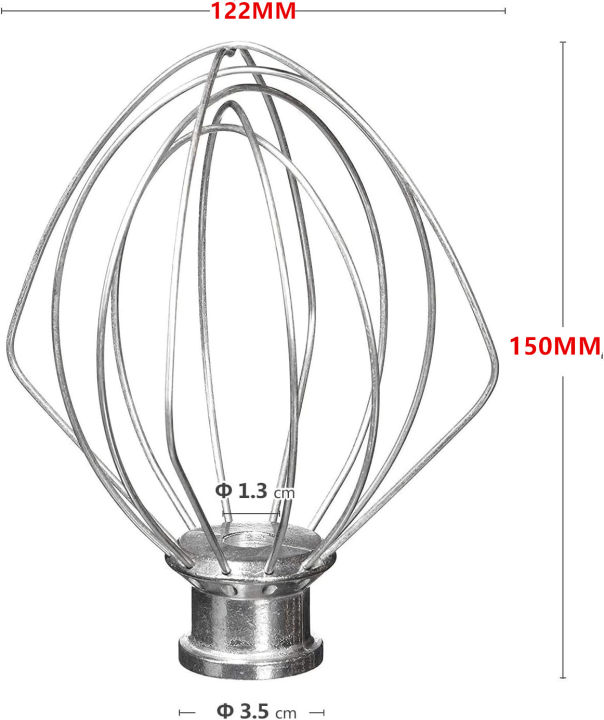 Wire Whip Attachment For Tilt- Stand Mixer For Kitchenaid 4.5q ...