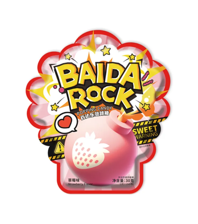 Baida Rock Popping Candy 🔥 – 16g & 30g | Fun & Flavorful Treat in 6 ...