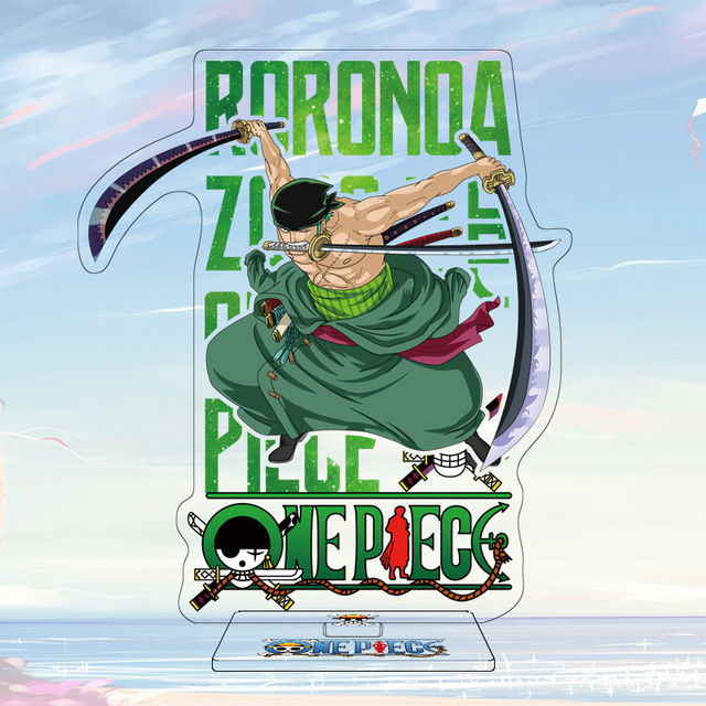 One Piece Anime Acrylic Figure Stand Model Toys Luffy Zoro Ace Usopp ...