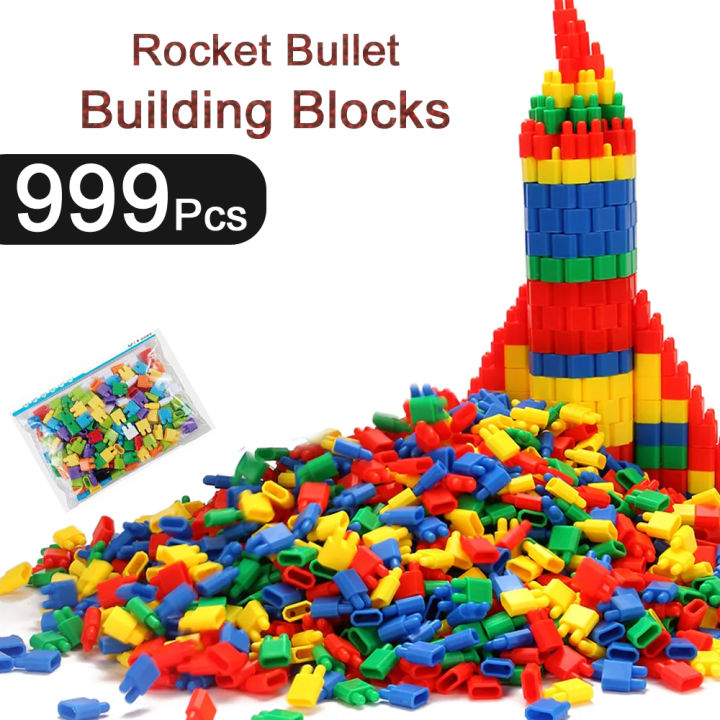 999 Pcs - Educational Building Rocket Very Mini Blocks Toy Set For Kids ...
