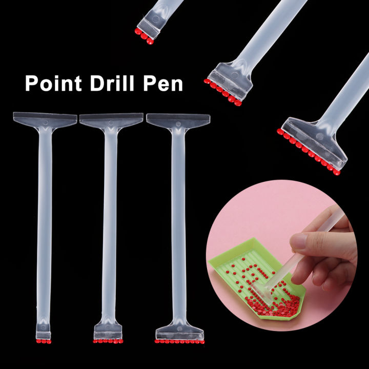 CecyliaXion Diamond Point Drill Pen Tool Set Cross Stitch Mud Double ...